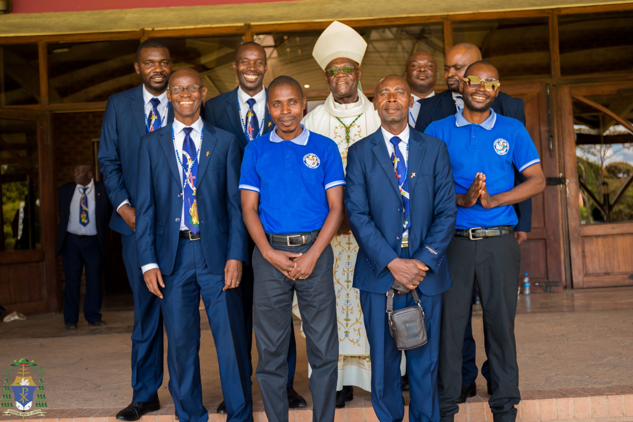 The Archbishop of Lusaka, Most Rev. Dr. Alick Banda, welcomes the ...