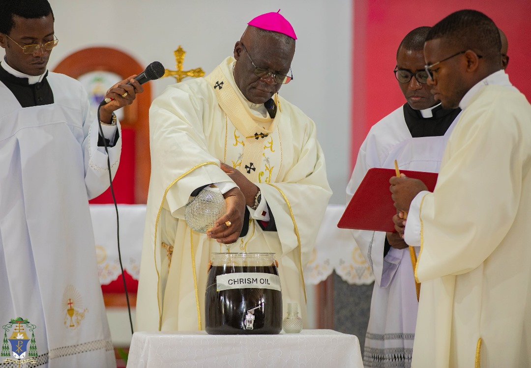 2025 CHRISM Mass with His Grace Most Rev. Dr. Alick Banda – Lusaka Archdiocese